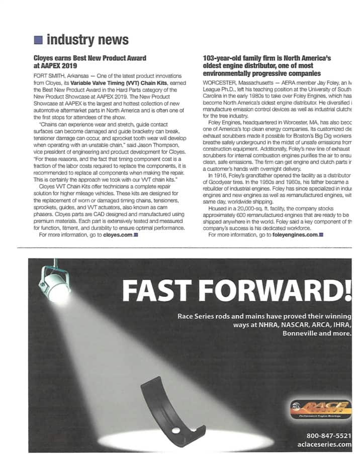 Engine Professional Magazine Jan-Mar 2020 | Foley Engines